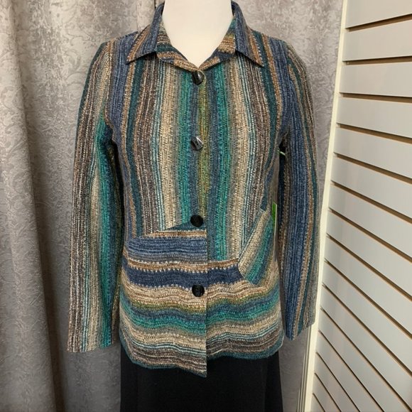 Trisha Tyler | Jackets & Coats | Nwt Trisha Tyler Button Front Long ...